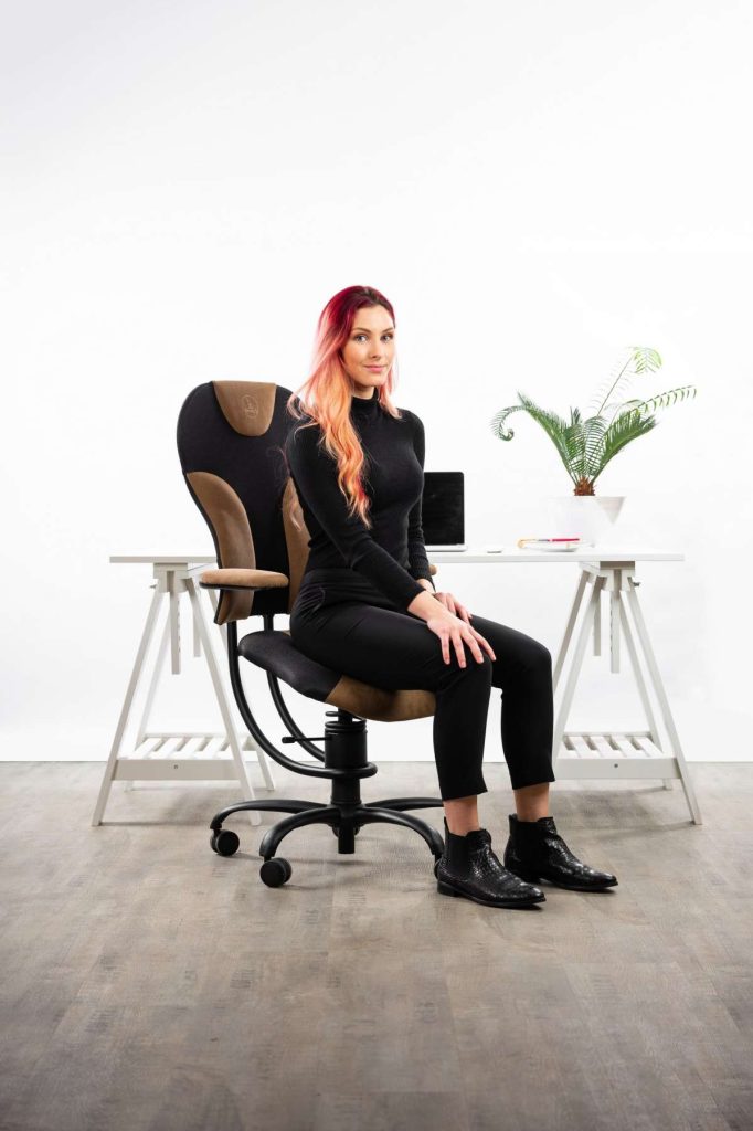 Pisarniški stol SpinaliS SPIDER - občutek elegance v pisarni